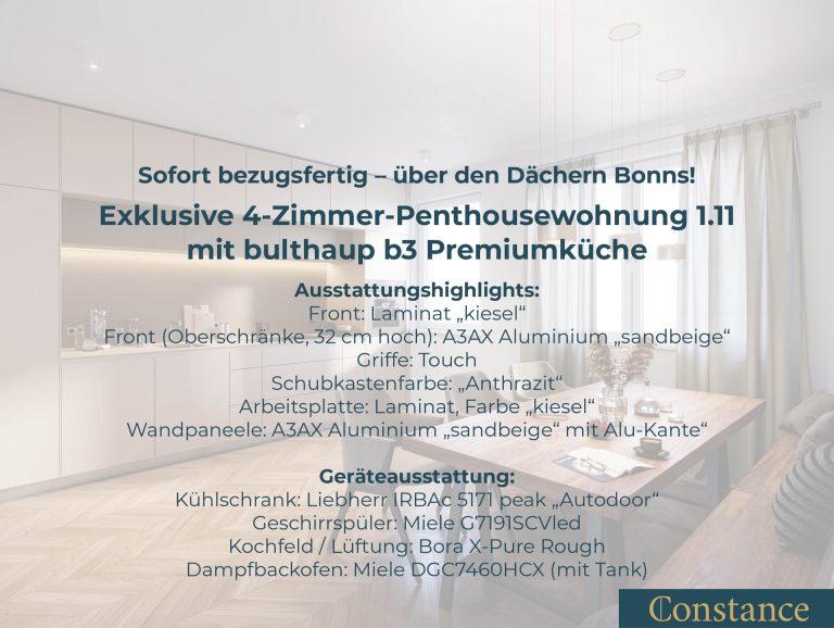 Penthouse zum Kauf | 53115 Bonn | 69572